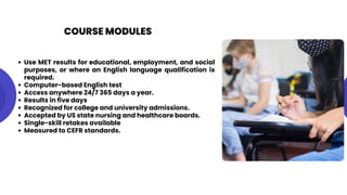 Are You Searching For Met English Test.. | PPT