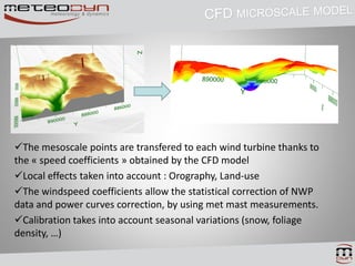 Optimal combinaison of CFD modeling and statistical learning for short-term wind power ...