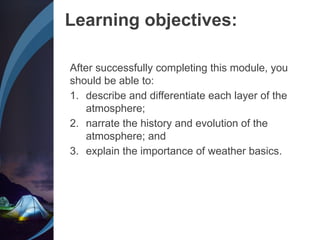 Introduction to Meteorology and the Layers of the Atmosphere.pptx