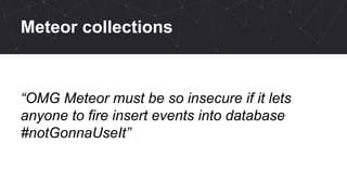 Meteor presentation | PPT