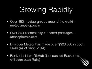 Intro to Meteor [Deprecated] | PDF | Web Development | Internet