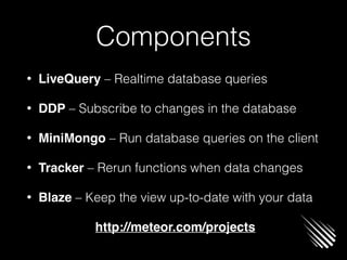 Meteor Intro @viennajs | PPT