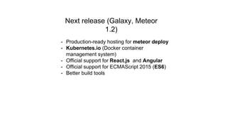 Meteor modules | PPT