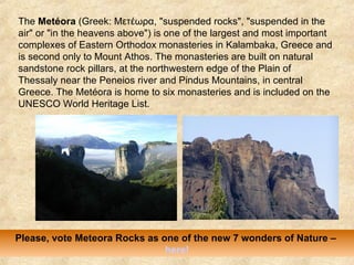 Meteora Rocks : Eastern Orthodox monasteries | PPS