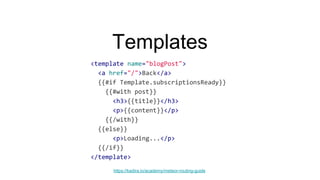 Best practice routing in Meteor.js and beyond | PDF