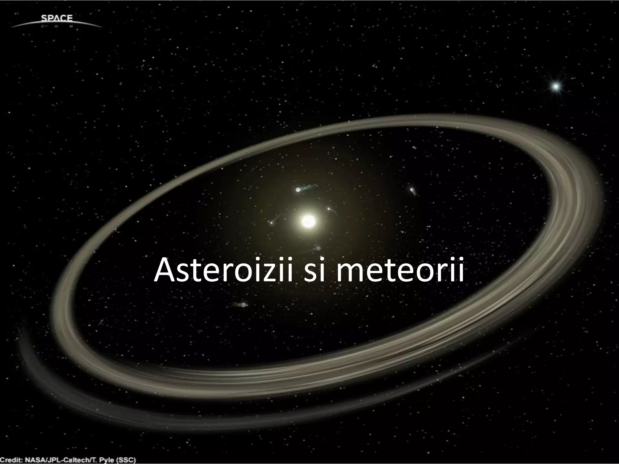 Meteorii si Asteroiziii | PPTX