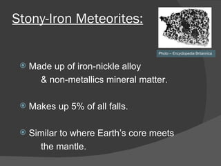 Meteorites | PPT