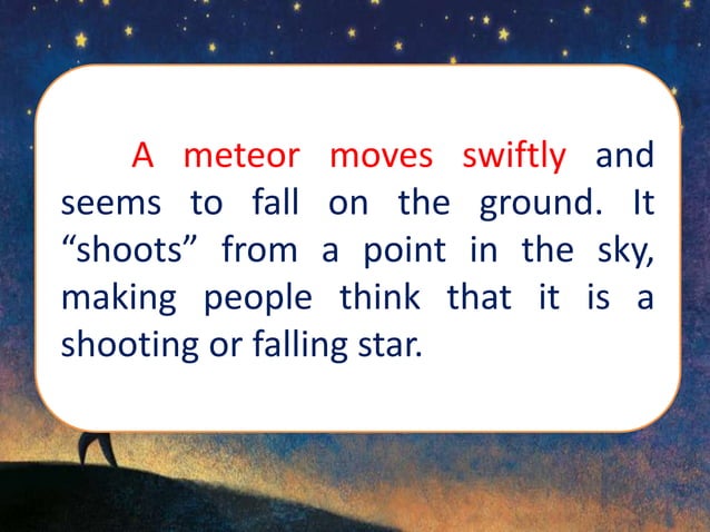 Meteor, meteoroid and meteorites | PPTX | Geology | Science