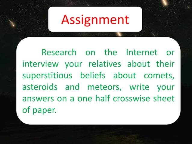 Meteor, meteoroid and meteorites | PPTX | Geology | Science