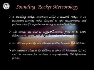 Meteorologcal application of satellites | PPT