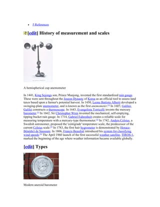 Meteorological Instrumentation | DOC