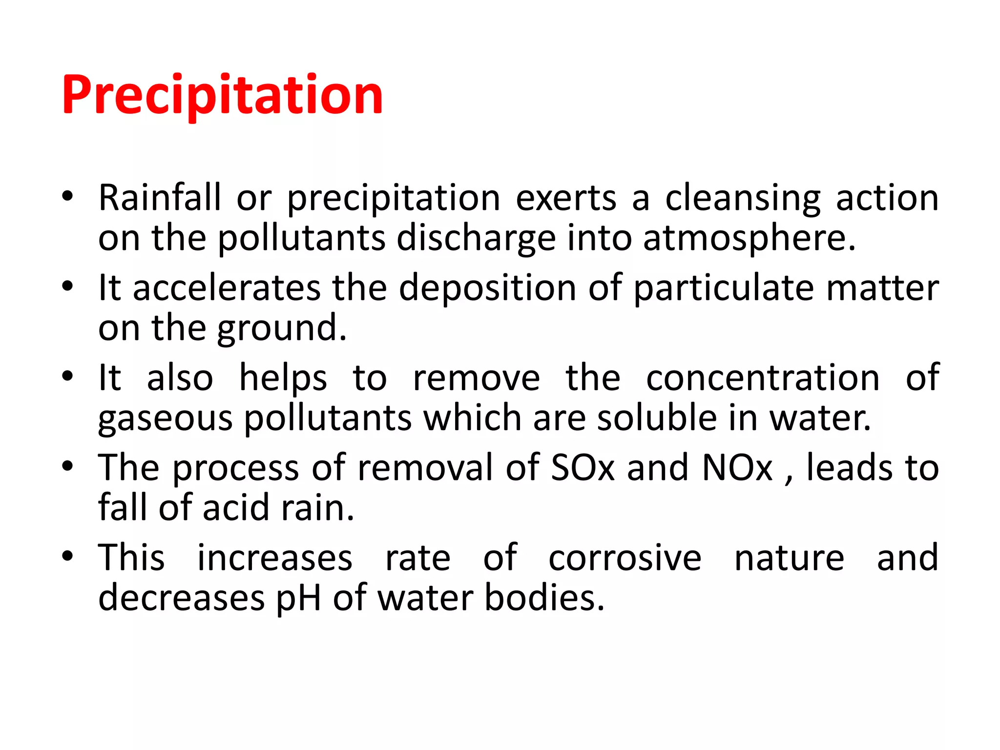 Meteorology and air pollution | PPTX