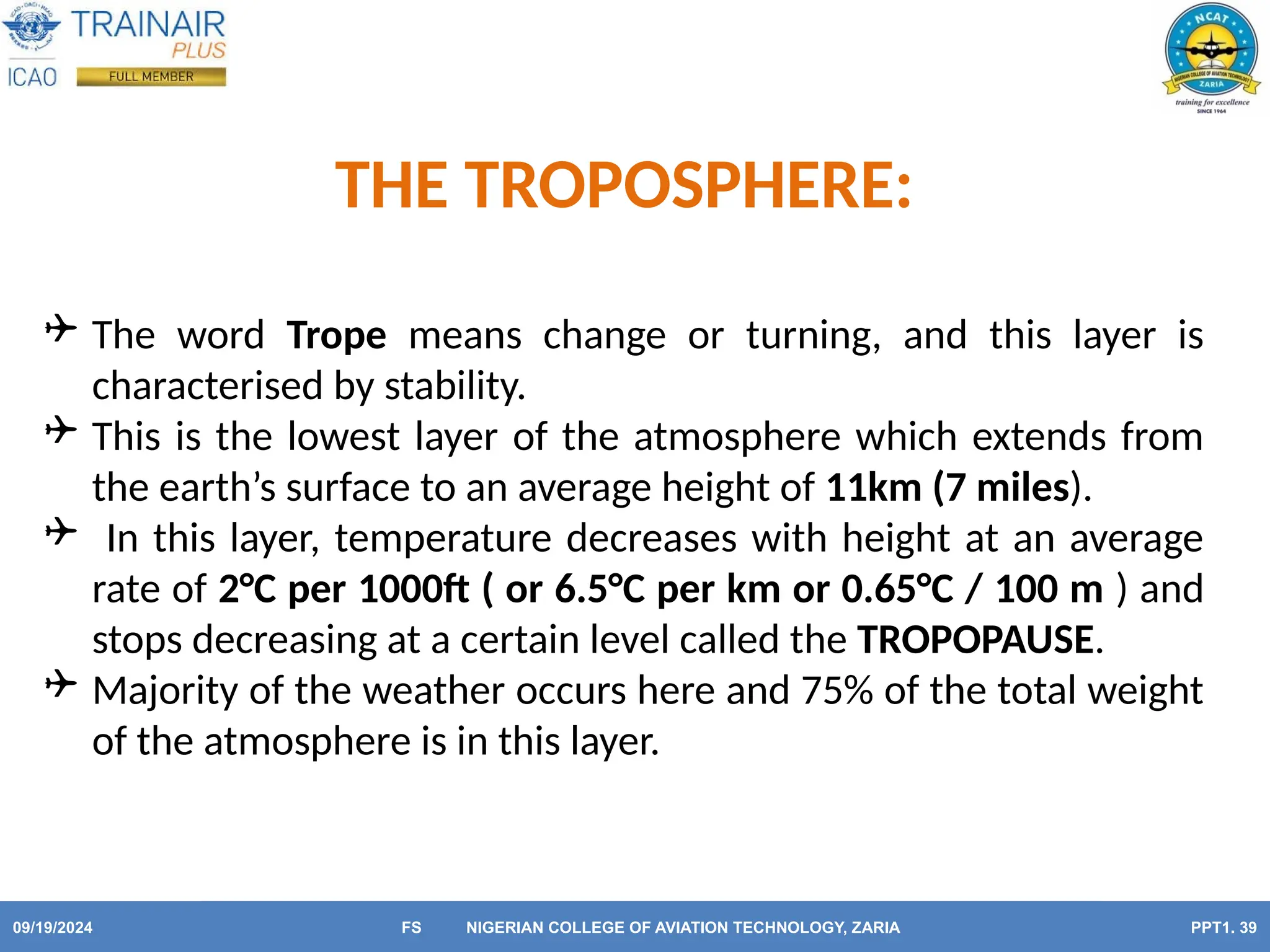 Meteorology Presentation PPL for ncat.pptx | Weather | Science