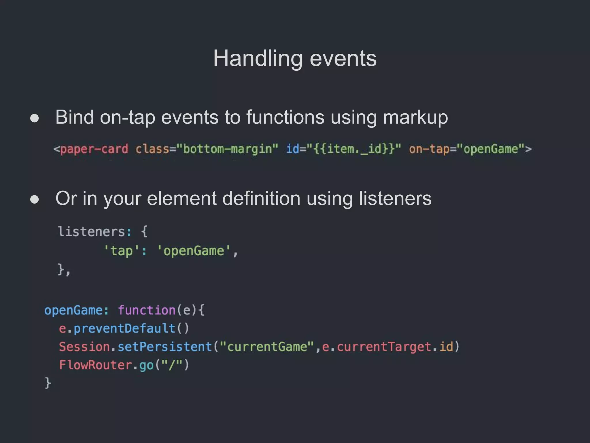 Meteor + polymer = a perfect synthesis | PDF