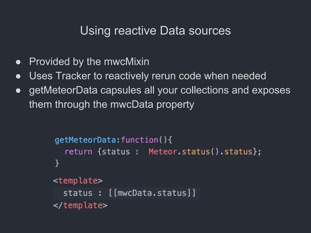 Meteor + polymer = a perfect synthesis | PDF