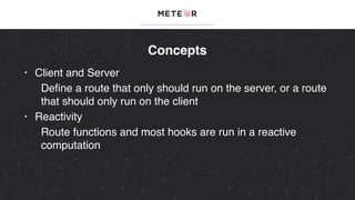 Meteor iron:router | PPT