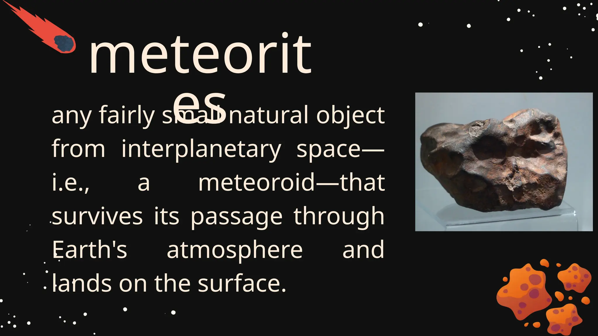 METEORS POWERPOINT PRESENTATION GRADE 8.pptx