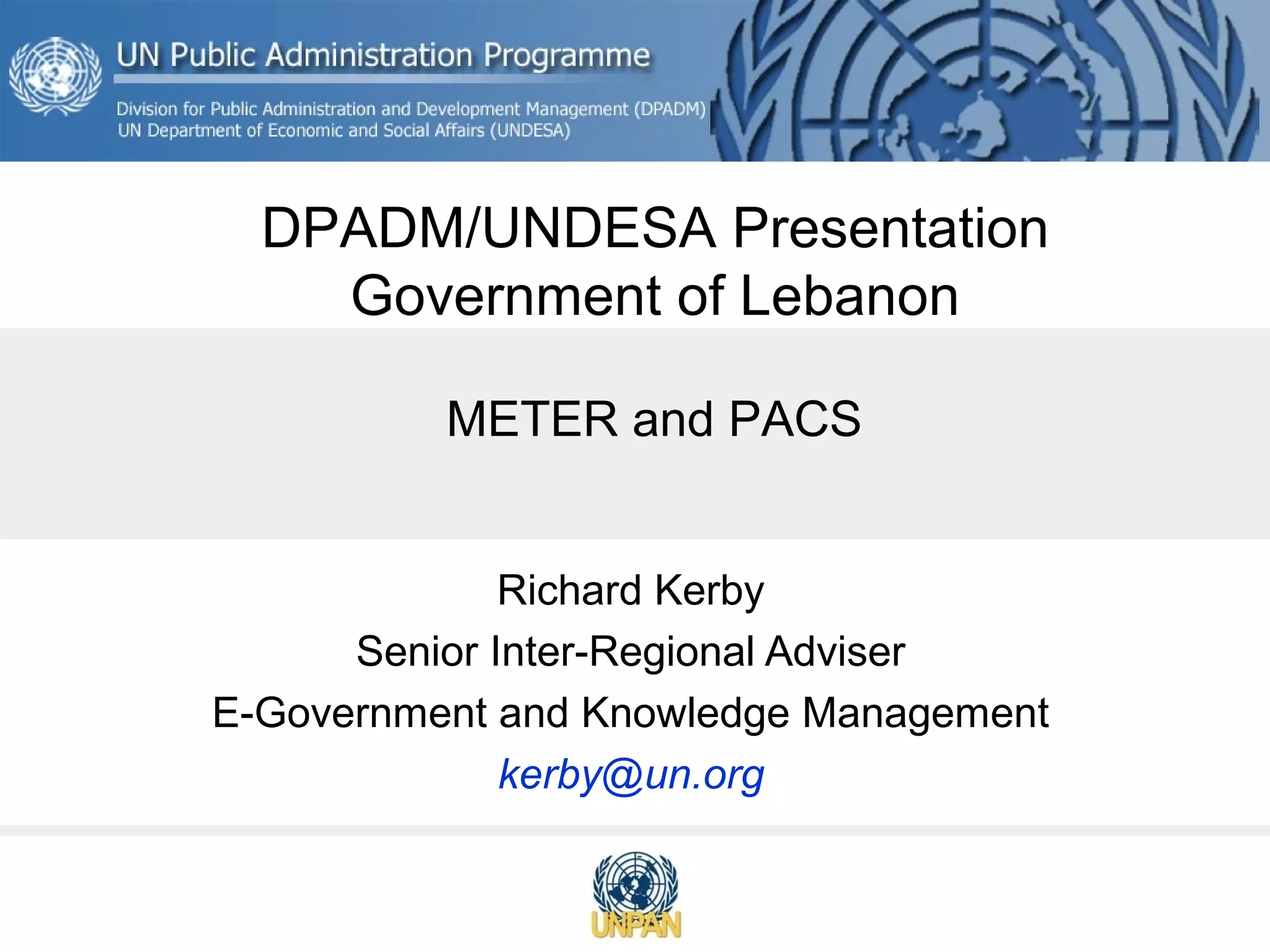 Meter - Online tools for measuring e-government readiness | PPT
