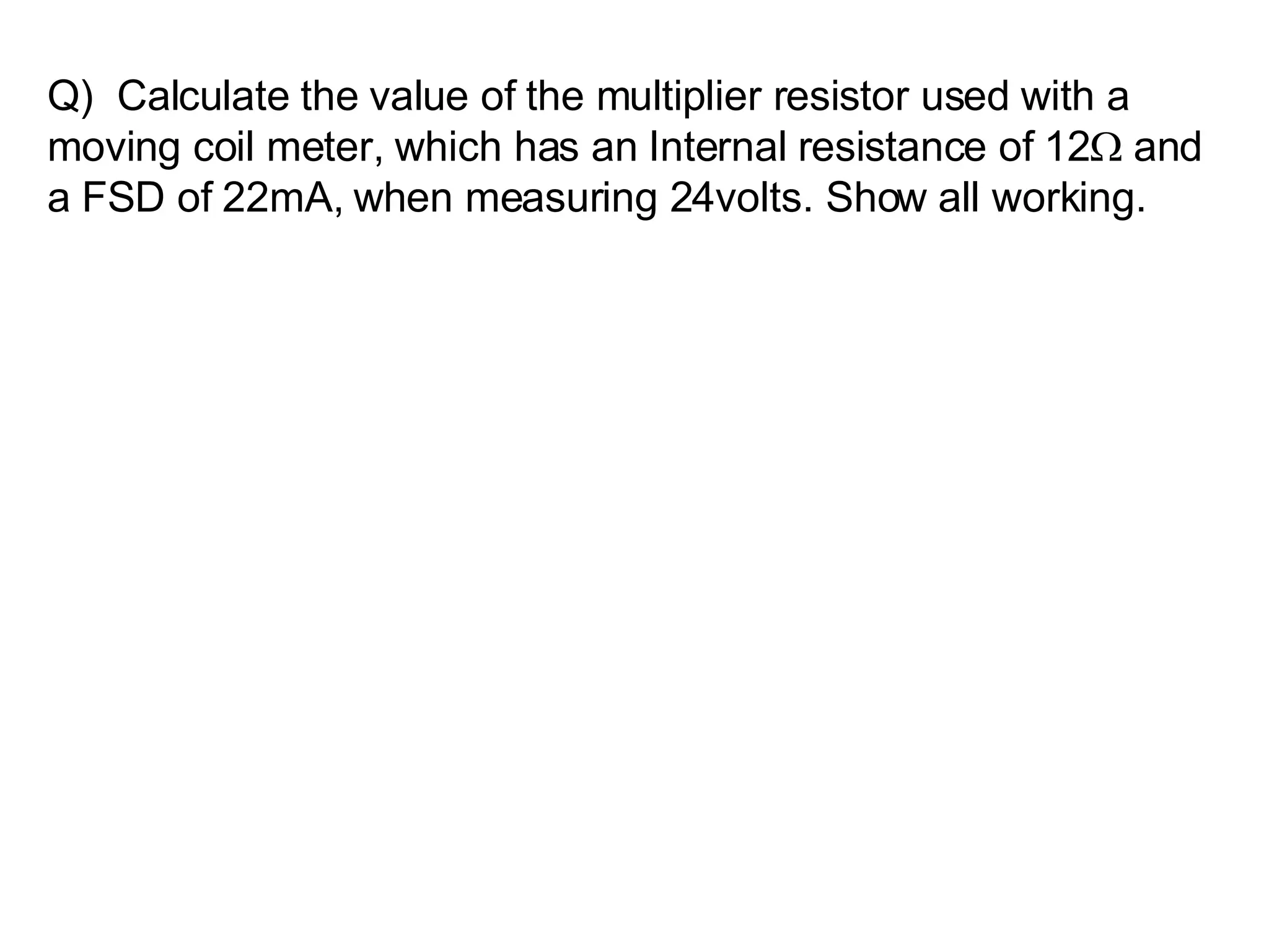 Meter Multiplier | PPT