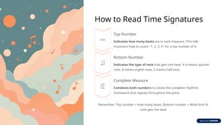 Meter and Singature.pptx Time And signature | PPTX