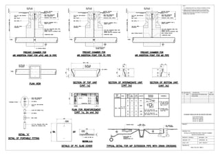 METER ARRANGEMENTS amd standard drawings for pipe laying works | PDF