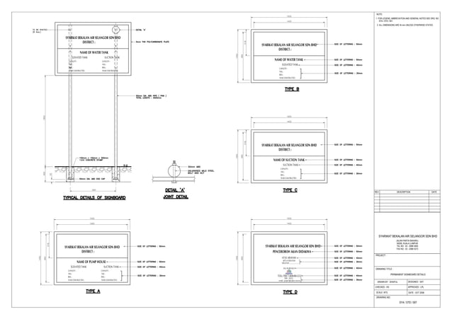 METER ARRANGEMENTS amd standard drawings for pipe laying works | PDF