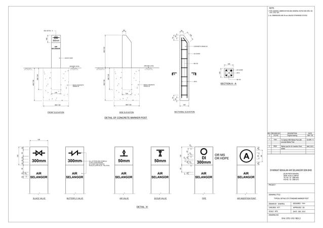 METER ARRANGEMENTS amd standard drawings for pipe laying works | PDF