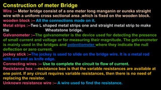 Meter bridge | PPTX
