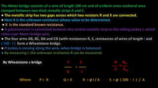 Meter bridge | PPTX