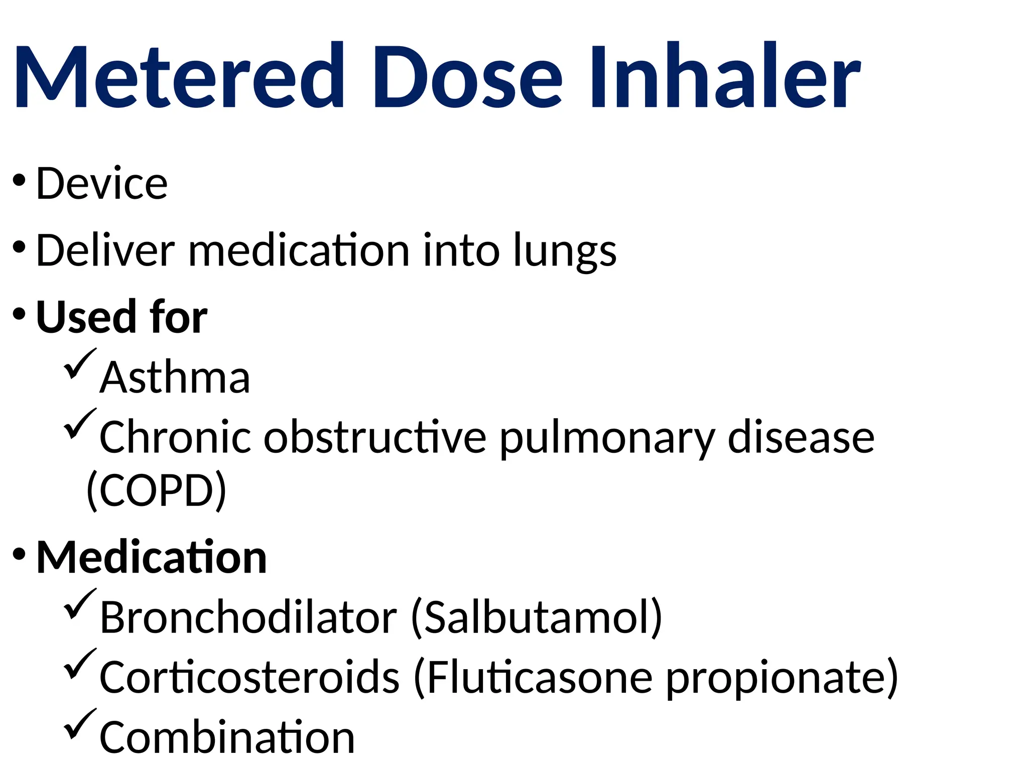 Metered Dose Inhaler Pharmaceutics Presentation.pptx