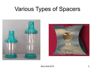 Metered dose inhaler with spacer | PPT