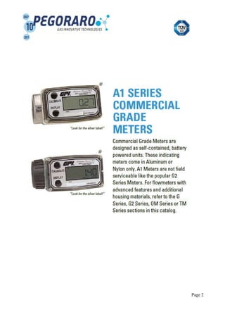 Contatore per GPL liquido - Meter for liquid LPG | PDF