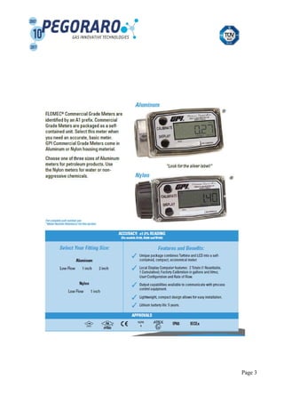 Contatore per GPL liquido - Meter for liquid LPG | PDF
