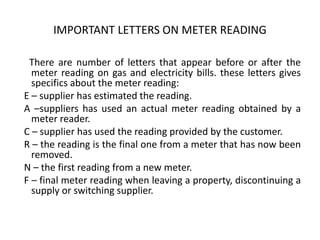 Metering techniques and practical examples | PPTX