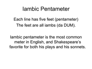Meter in poetry middle school | PPT