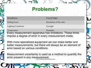 Meterology the science of measurement | PPT