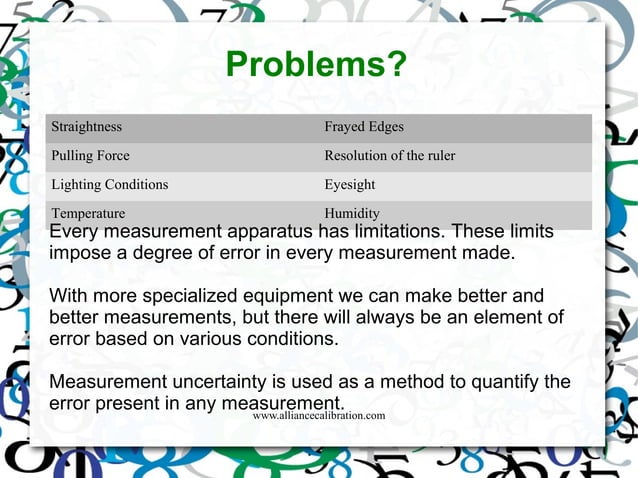 Meterology the science of measurement | PPT