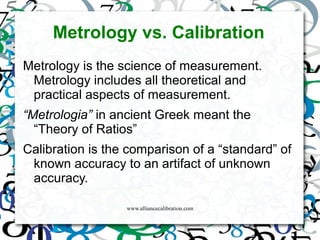 Meterology the science of measurement | PPT