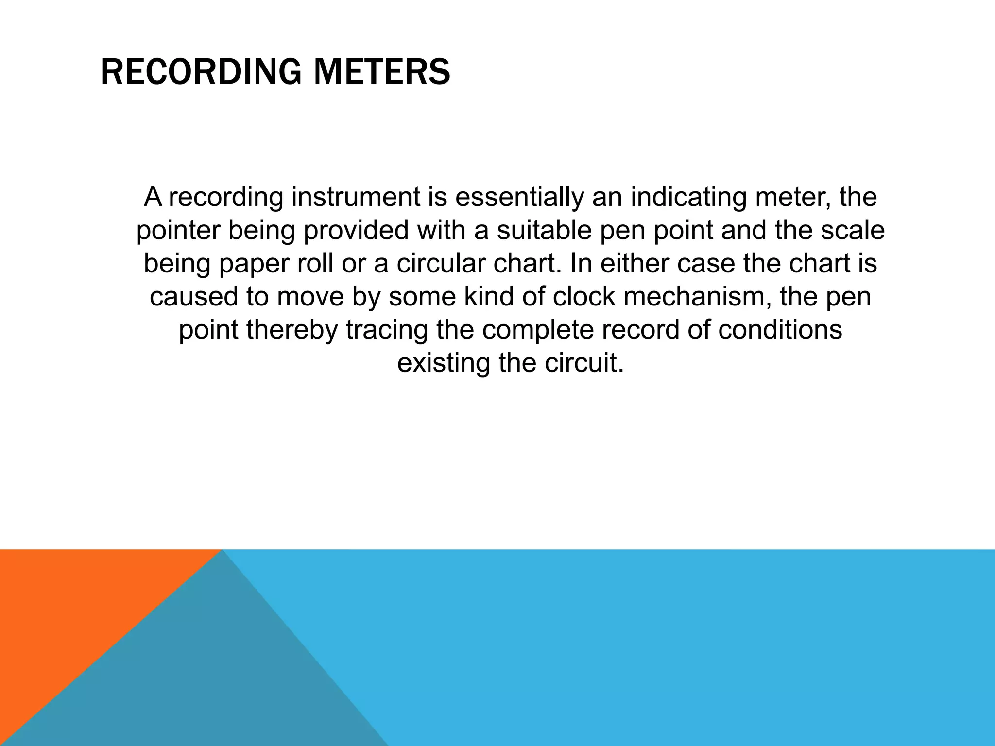 Meters and measurements | PPTX