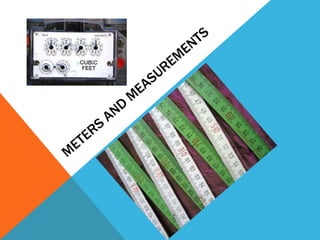 Meters and measurements | PPTX