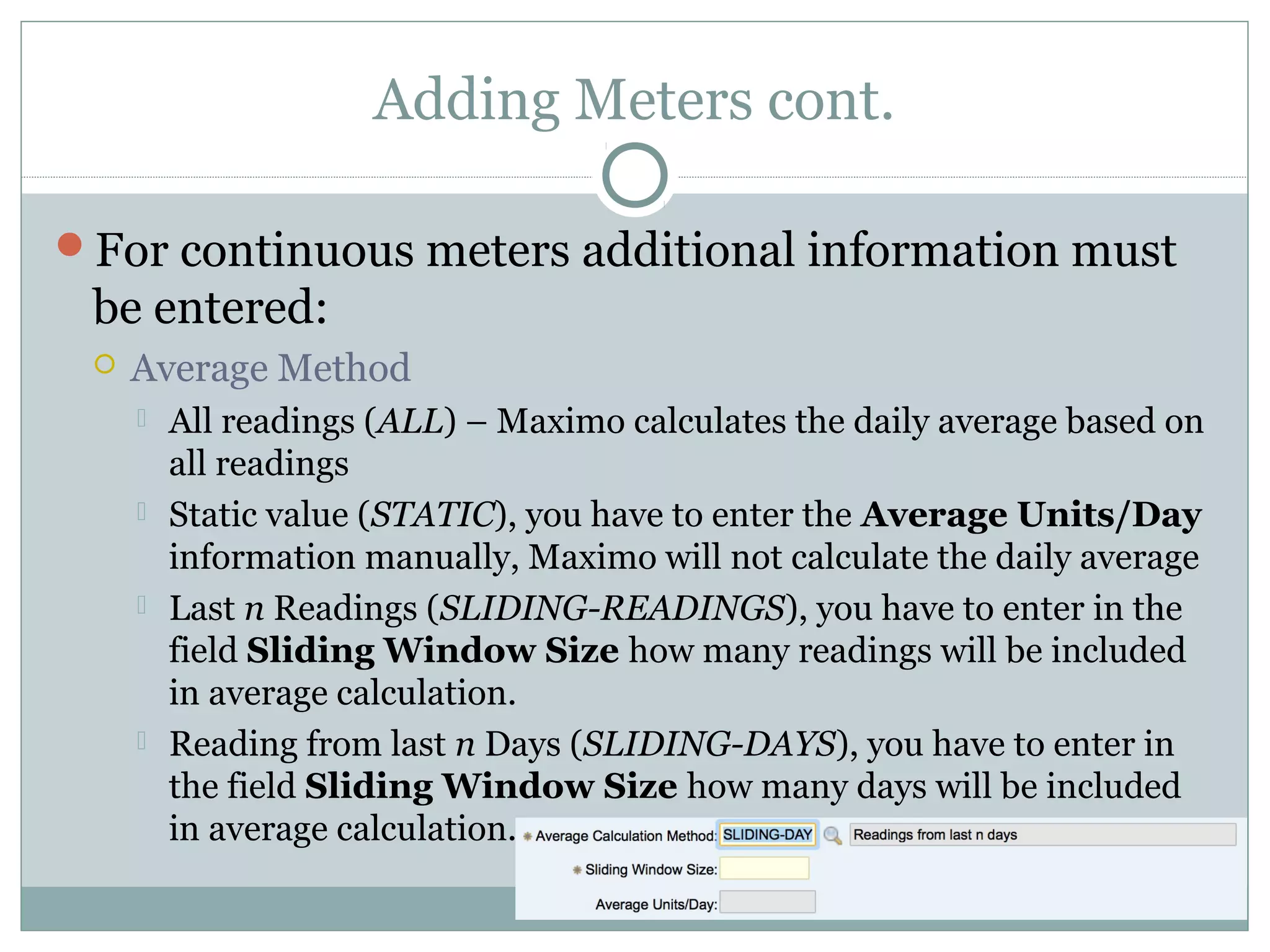 Meters in IBM Maximo Asset Management | PPT