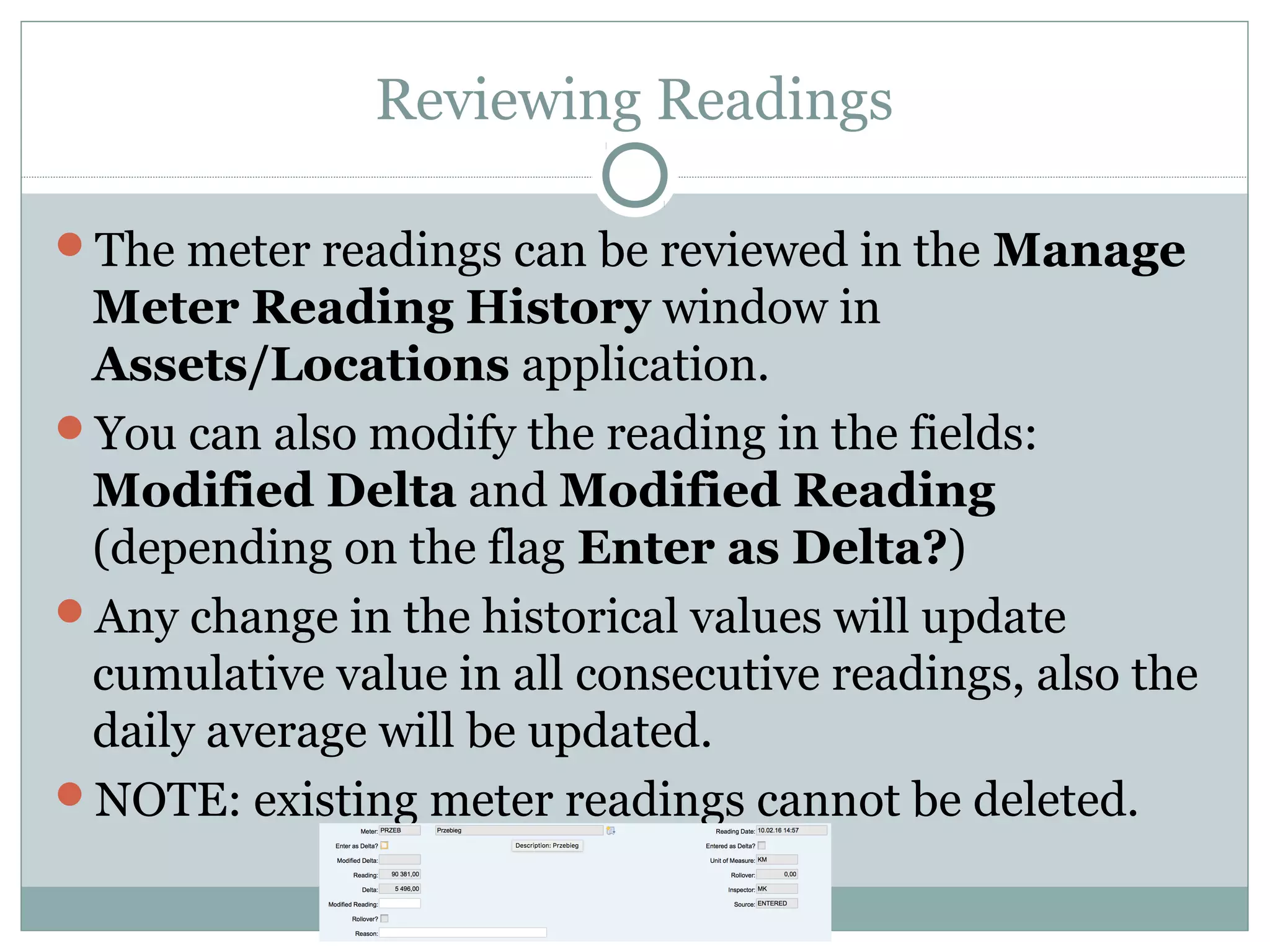 Meters in IBM Maximo Asset Management | PPT