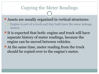 Meters in IBM Maximo Asset Management | PPT