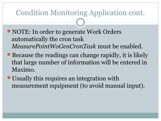 Meters in IBM Maximo Asset Management | PPT