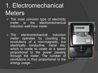 Calibration & Testing of Electronic Meters | PPTX