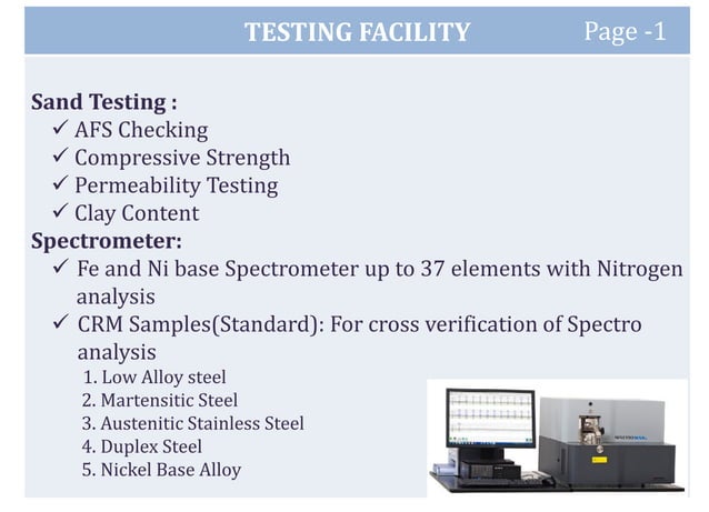 Metflow cast pvt ltd | PPT