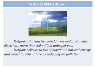 Metflow cast pvt ltd | PPT