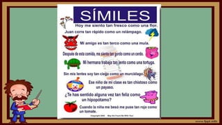 Ejemplos De Símiles QUÉ ES UNA COMPARACIÓN? Se Entiende Por