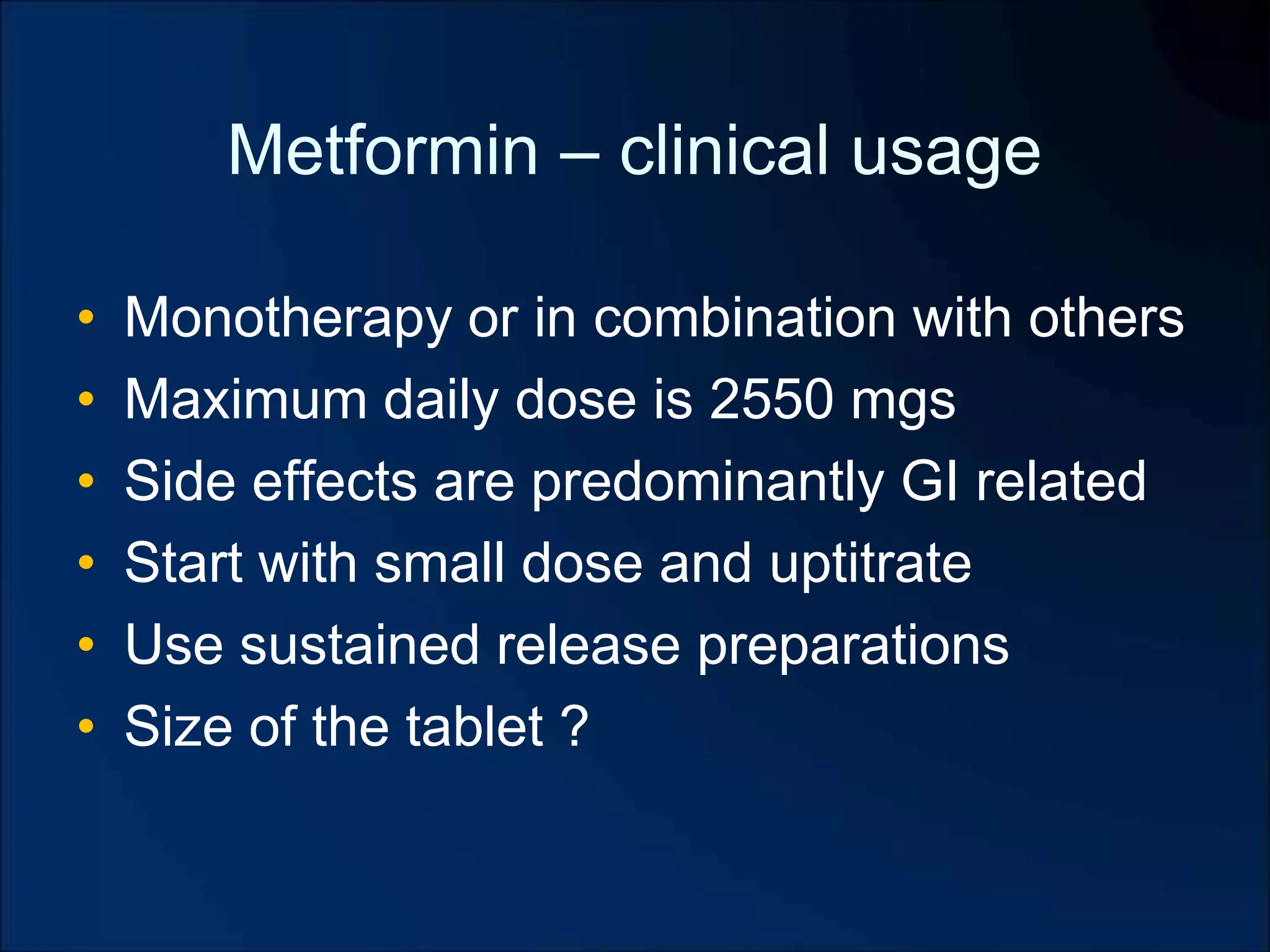 Metformin | PPTX