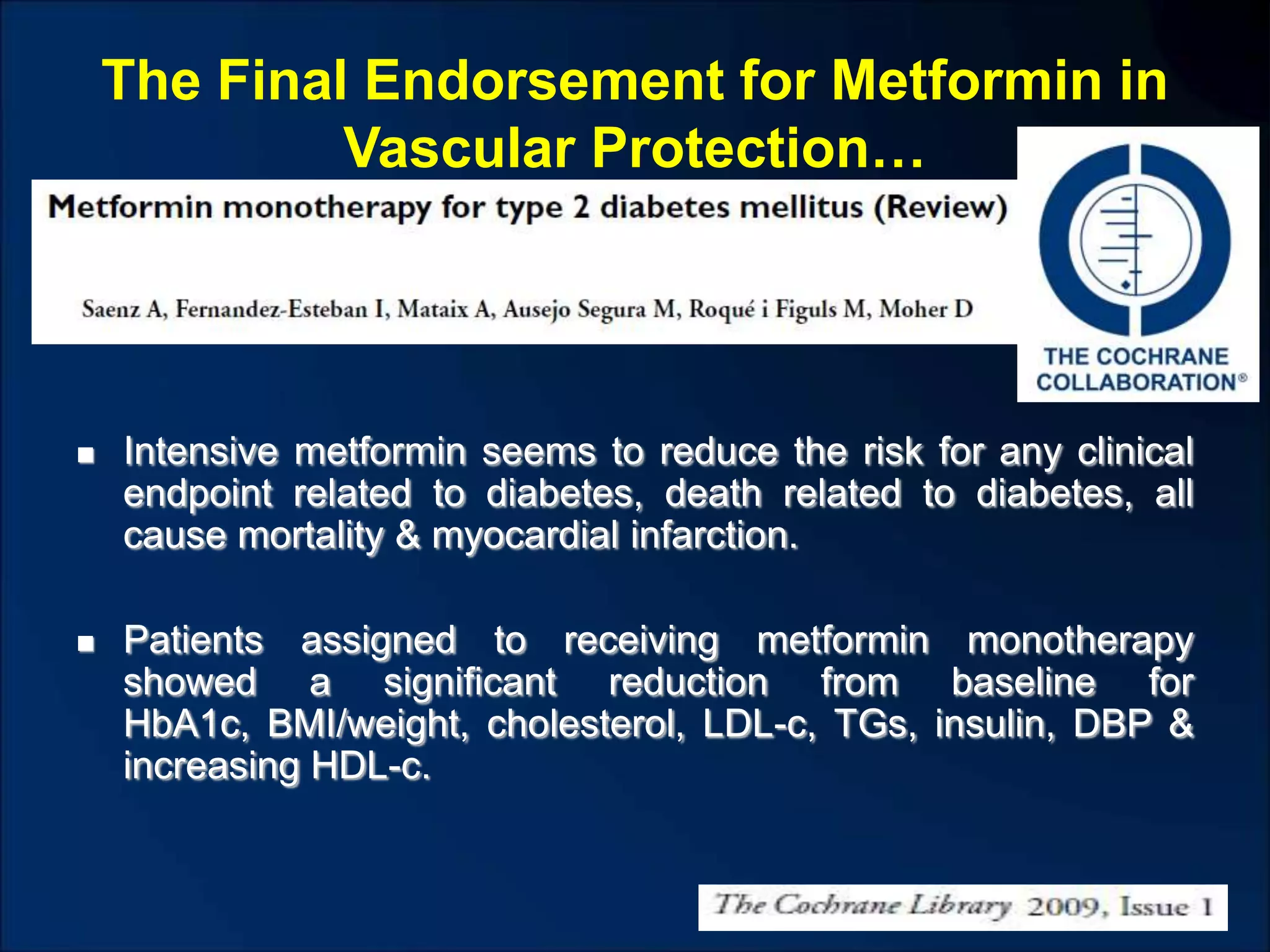 Metformin | PPTX